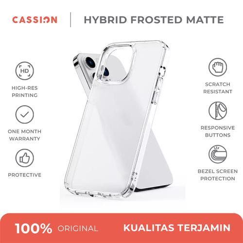 Promo Cassion Hybrid Frosted Matte Case iPhone 13 Pro Max iPhone 12 Pro ...