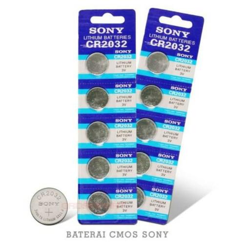 Jual Baterai / Battery / Batere Kancing CMOS Sony CR-2032 / CR2032 3V ...