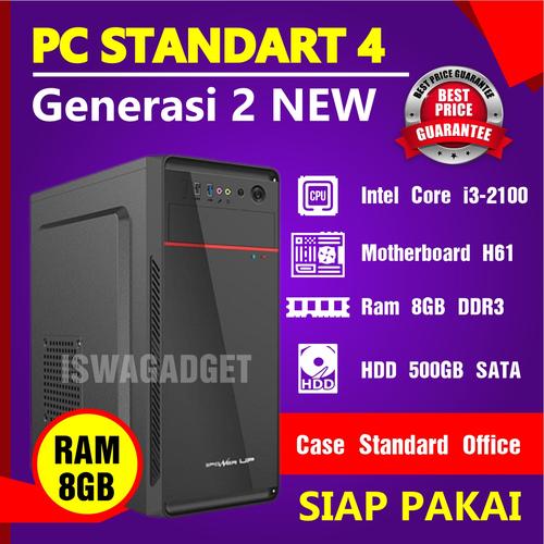 Jual PC RAKITAN OFFICE & ZOOM CORE I3 GEN 2 RAM 8GB HDD 500GB - Kota Surabaya - ISWA GADGET ...