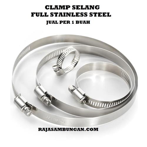Jual Klem Selang Full Stainless 80 - 100 mm Clamp Cincin Penjepit ...