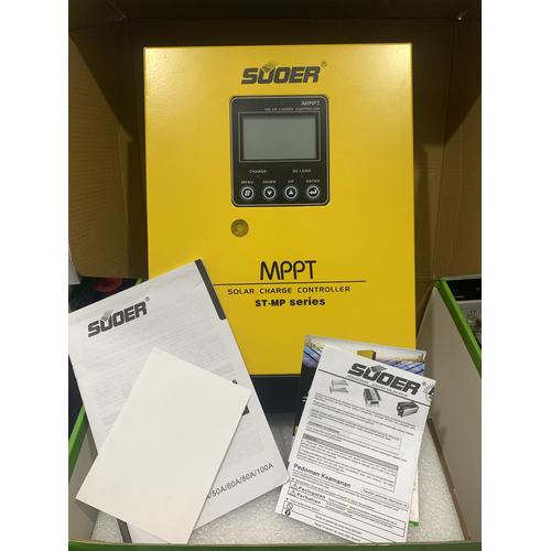 Jual Suoer Solar Charge Controller SCC Real MPPT 100A Auto 12/24/36/48V ...