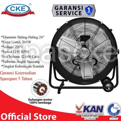 Jual Portable Blower 24 Inchi 220v Mobile Drum Fan 24 Inchi Blower ...