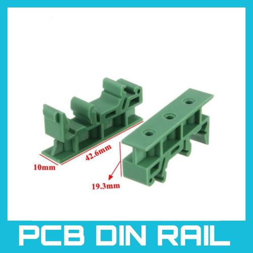 Jual PCB DIN RAIL MOUNTING ADAPTER CIRCUIT BOARD BRACKET HOLDER CLIPS ...