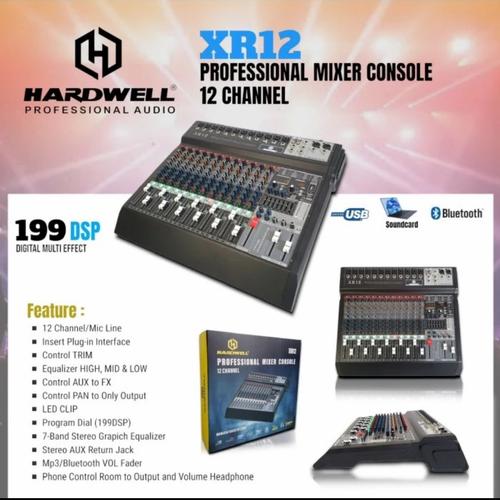 Jual Mixer Original 12 Channel HARDWELL XR 12 NEW Terbaik - Kota ...