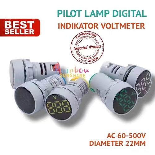 Jual Pilot Lamp Digital Voltmeter AD16-22DSV - Kuning - Kab. Tangerang ...