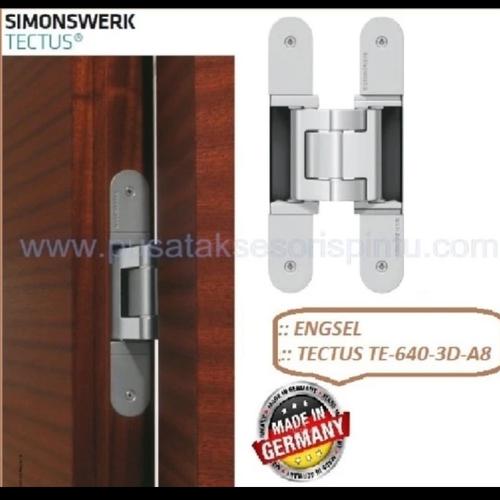 Jual ENGSEL TANAM PINTU/CONCEALED HINGES TECTUS TE-640-3D-A8 BEBAN 160KG - Jakarta Barat ...