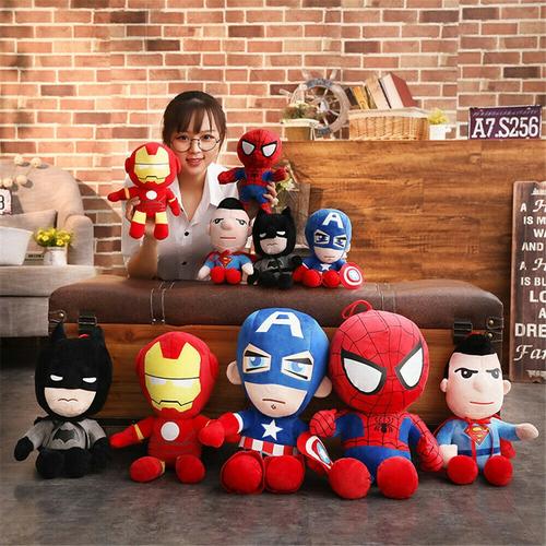 Jual Boneka Karakter Superhero Avengers Spiderman Captain America Hulk ...