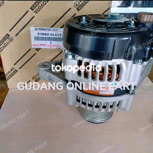 Jual Dinamo ampere alternator Toyota innova fortuner hilux diesel 2kd ...