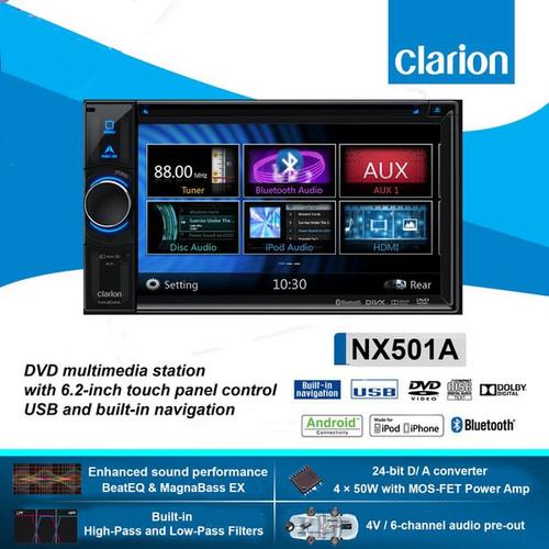 Jual CLARION NX501A Headunit Double din - Jakarta Selatan - KOKO AYUNG ...