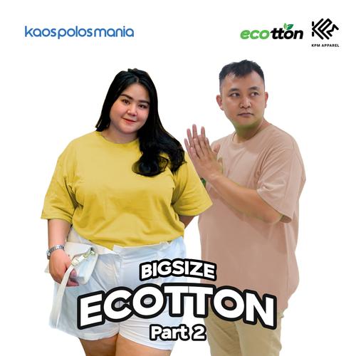 Promo Kaos Polos Lengan Pendek Ecotton KPM APPAREL Big Size PART 2 ...