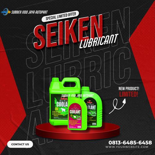 Jual Seiken Radiator Coolant 30% RED, GREEN, BLUE - 1 & 4 Liter - RED ...