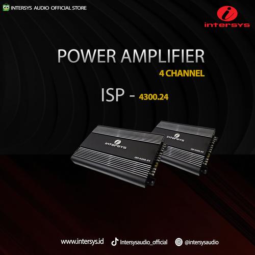 Jual Power Amplifier Intersys 4 Channel ISP-4300.24 - Jakarta Utara ...