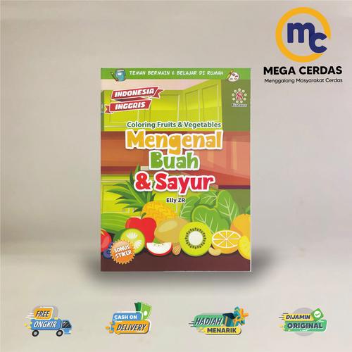 Jual MENGENAL BUAH & SAYUR BONUS STIKER (INDONESIA-INGGRIS) - Jakarta ...
