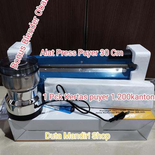 Jual Kertas Puyer alat press Blender obat - Kota Tangerang - Duta ...