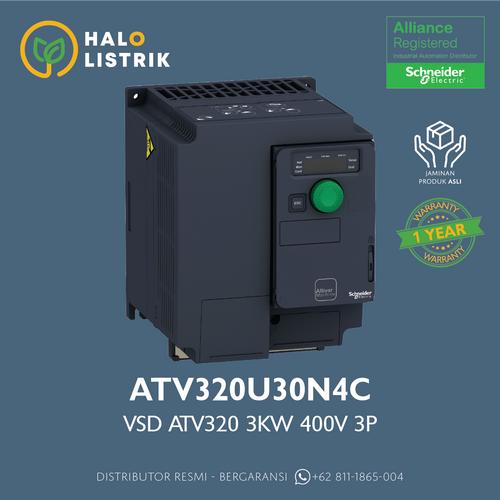 Jual ATV320U30N4C Variable Speed Drive ATV320 3kW 380V VSD Schneider - Jakarta Pusat ...
