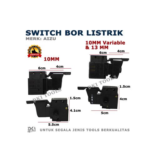 Jual Switch Saklar Mesin Bor Listrik 10mm Variable Speed 13mm On Off ...