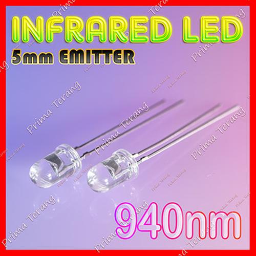 Jual LED Infrared IR Transmitter Pemancar Sinar Infra Merah 940nm Infra ...