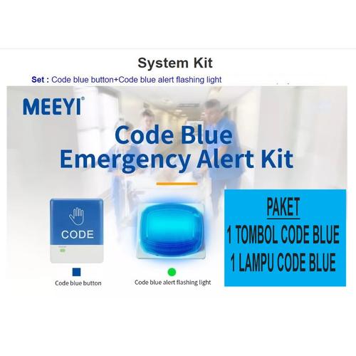 Jual PAKET WIRELESS 1 TOMBOL BUTTON CODE BLUE DAN 1 CODE BLUE ALARM LIGHT - Jakarta Pusat ...