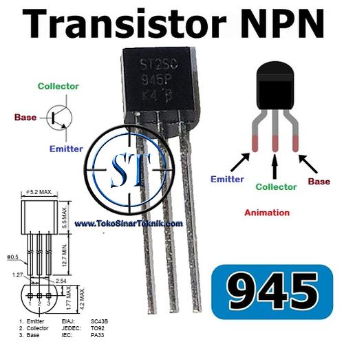 Jual SC945 SC 945 ST2SC 2SC945P C 945P C945P General Purpose Transistor ...