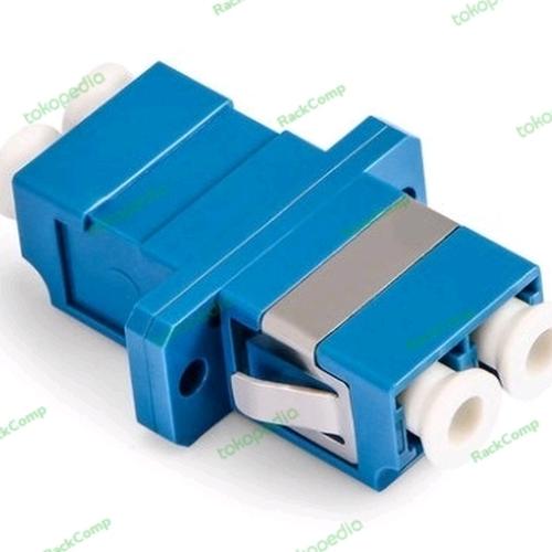 Jual Adapter LC to LC Duplex Singlemode / Coupler FO LC Duplex SM ...