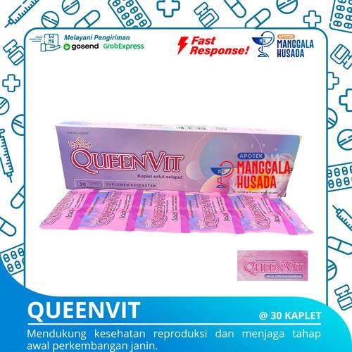 Jual QUEENVIT PER BOX @ 30 KAPLET - Kota Palembang - APOTEK MANGGALA ...
