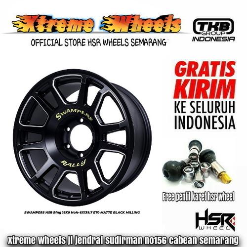 Jual velg racing ring 18 lebar 9 mobil strada triton hilux fortuner ...