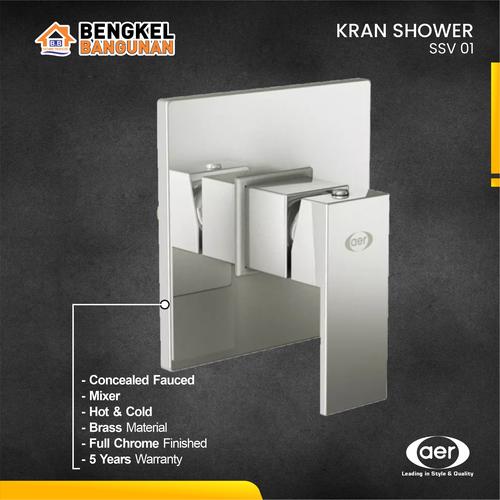 Jual AER Kran Tanam Shower Tembok Panas Dingin SSV 01 - Kota Blitar - Bengkel Bangunan | Tokopedia
