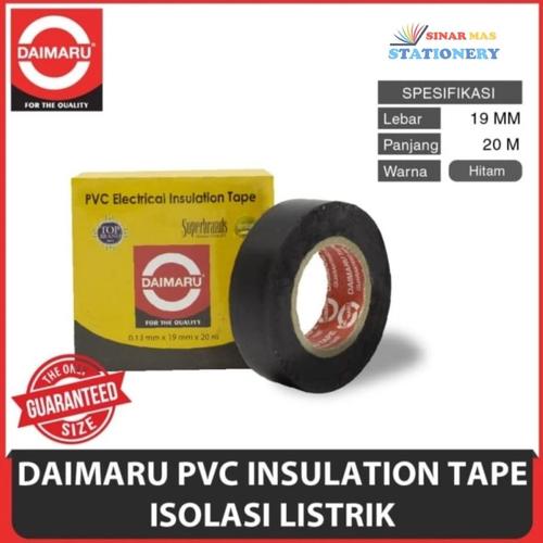 Jual Isolasi Kabel listrik PVC Daimaru Electrical Lakban Selotip ...