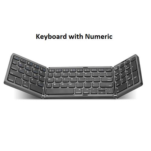 Jual Keyboard Bluetooth Wireless Lipat with Trackpad High Quality - Key ...