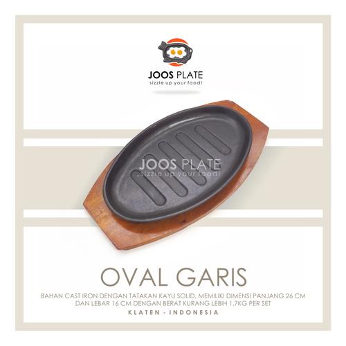 Promo Hotplate oval garis atau hot plate oval - Kab. Klaten - Joos ...