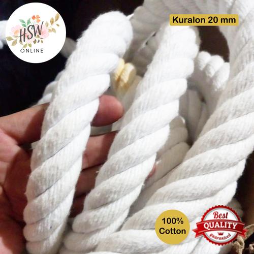 Jual Tali Tambang Besar Sedang Kecil Tali Kain Kuralon Tambang Katun ...