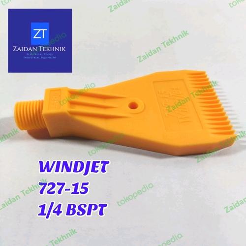 Jual Wind Jet Compressed Air Nozzle / Air Blowing Flat Jet Nozzle 1/4 ...