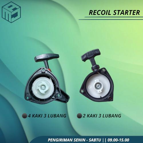 Jual Recoil Starter Lengkap Kap Engkol Tarikan Gas Mesin Semprot Hama TU26 - 3 Lubang - Kota ...