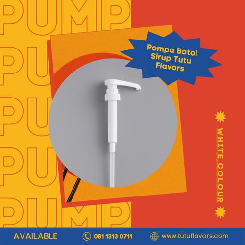 Jual Pompa botol sirup Tutu Flavors Pump Syrup Tutu Flavors - Kota ...