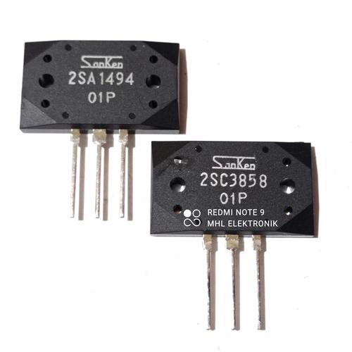 Jual Transistor Sanken 2SC3858 Dan 2SA1494 Original - ORI - Kab. Jember ...