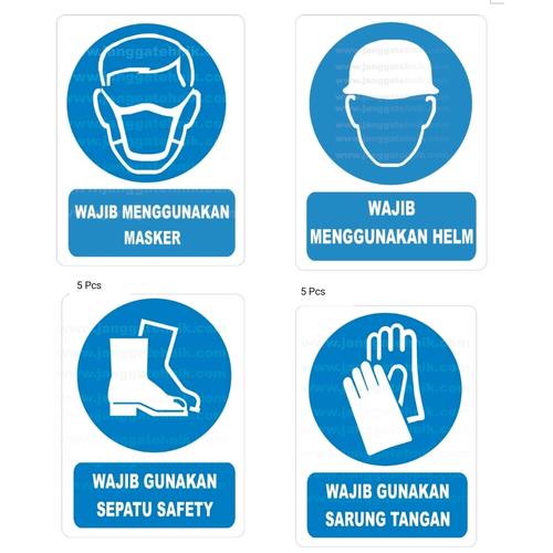 Jual SIGN K3 RAMBU SAFETY AKRILIK UK15x25 - Jakarta Barat - Safety Z ...
