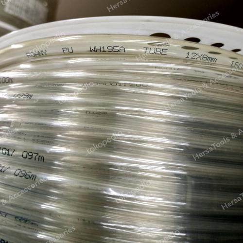 Jual Selang PU 8*5mm | 10*6.5mm | 12*8mm | PU Tube Bening - 8*5mm - Kab ...