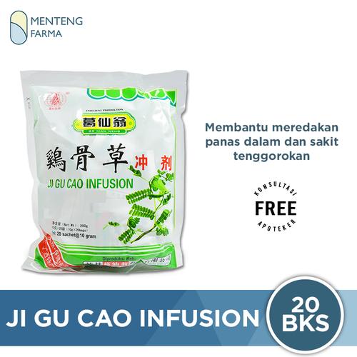 Jual Ji Gu Cao Infusion - Teh Herbal Pereda Panas Dalam - Jakarta Pusat ...