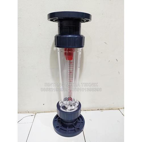 Jual ROTAMETER FLOWMETER PLASTIK TUBE LZS-80 FLANGE 3" (5 - 25 M3/H ...