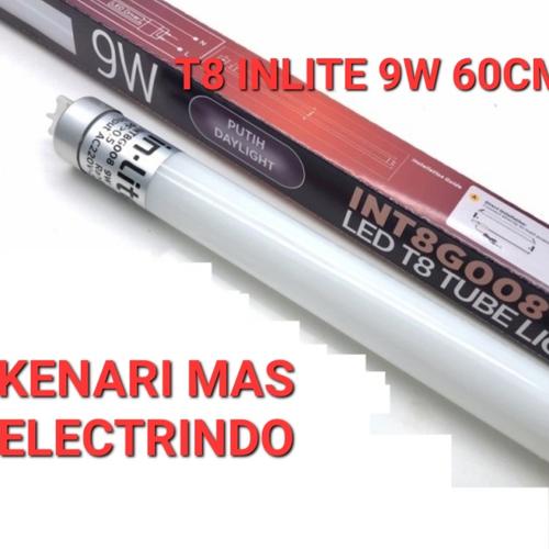 Jual LAMPU TL T8 LED INLITE 9W NEON T8 9WATT 60CM LED INLITE - PUTIH 7000K - Jakarta Pusat ...