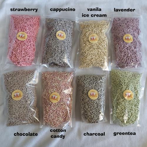 Jual alas kandang/ clumped beeding soya clump - cotton candy - Kab ...
