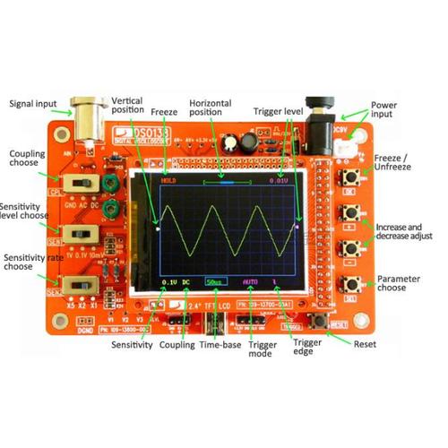 Jual Osiloskop Mini DSO138 Oscilloscope Digital-AD035 - Jakarta Utara ...