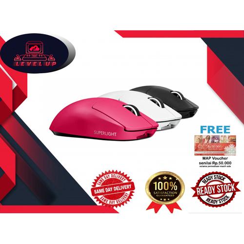 Promo Logitech G PRO X Superlight Wireless Gaming Mouse - Merah ...