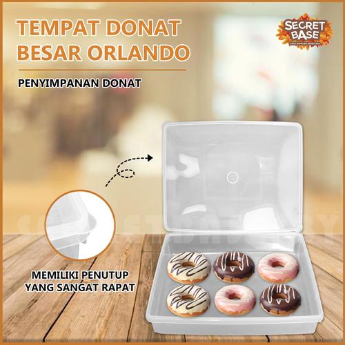 Jual TEMPAT DONAT BESAR - Wadah Serbaguna / Kotak Plastik Rapat - Kota ...