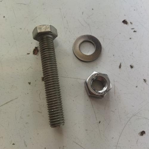 Jual baut mur ring plat stainless304, M12x70 full drat - Kab. Tangerang ...