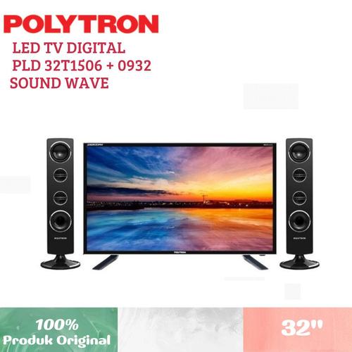 Jual LED TV Digital POLYTRON 32 Inch PLD 32T1506 + SPK 0932 - Kota ...