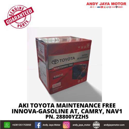 Jual AKI TOYOTA MAINTENANCE FREE INNOVA-GASOLINE AT, CAMRY, NAV1 PN ...