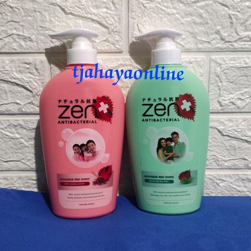 Jual Zen Shiso&SandalWood( Anti Bacterial 500ml ) Sabun Zen Cair Botol ...