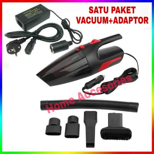 Jual PAKET VACUM CLEANER PORTABLE MOBIL/VAKUM PENYEDOT DEBU MOBIL,RUMAH ...