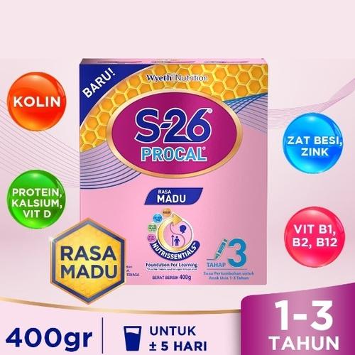 Jual S-26 PROCAL 3 Madu 400 Gr Box S26 - 2026 - Kota Bandung - Little ...